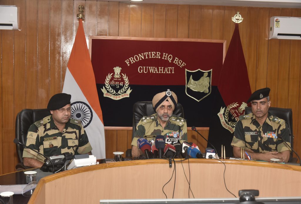 Annual press meet 2024 held at BSF Frontier HQ in Guwahati » Aira News ...