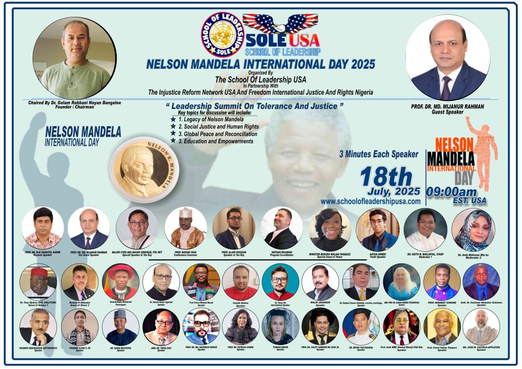 Nelson Mandela International Day and Award 2025 Celebrated Globally ...